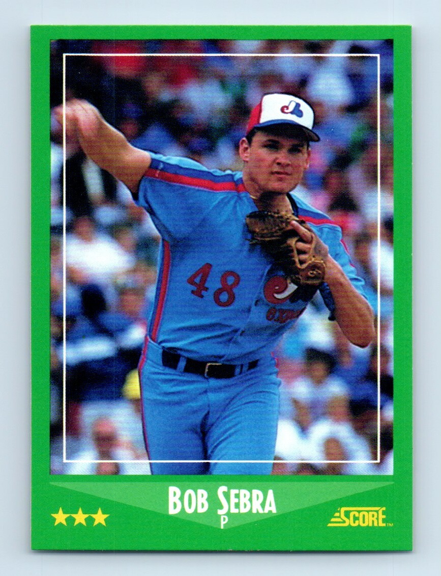 1988 Score Bob Sebra Montreal Expos #337 | eBay