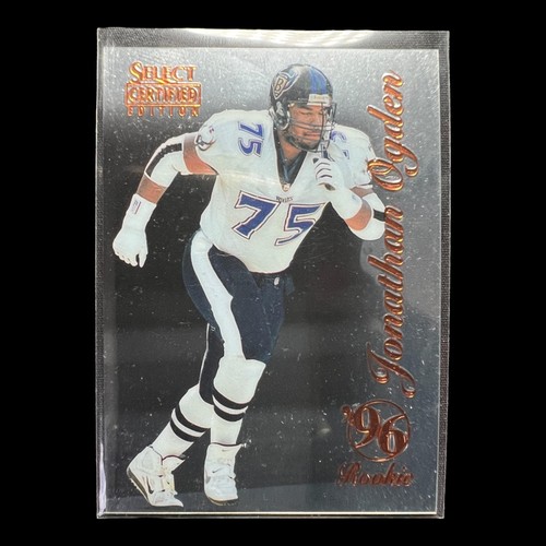 1996 Select Certified #109 Jonathan Ogden RC Baltimore Ravens | eBay