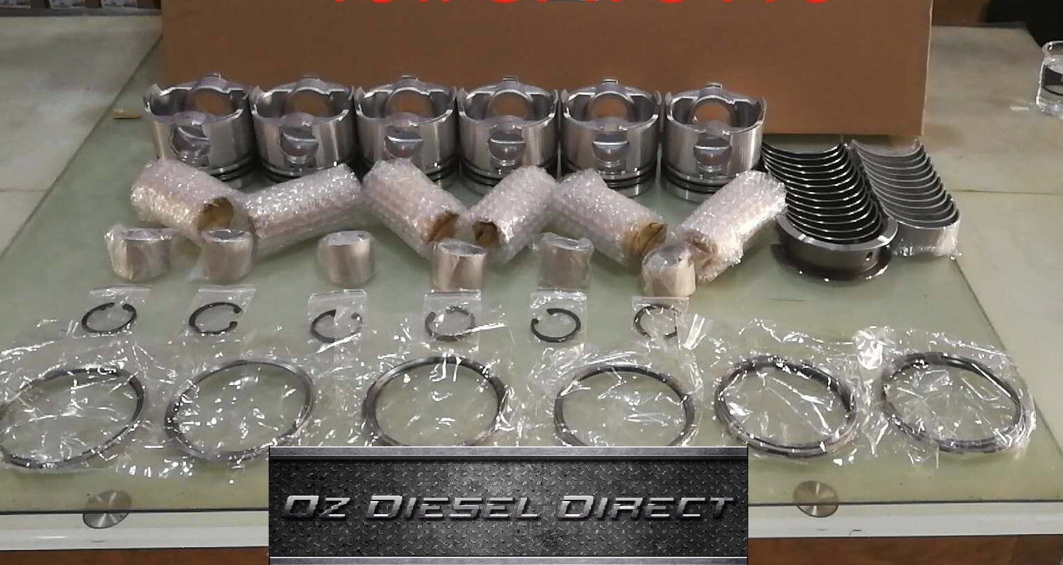 Toyota 1HD-FTE New rebuild kit for 1HD-FTE engines | eBay