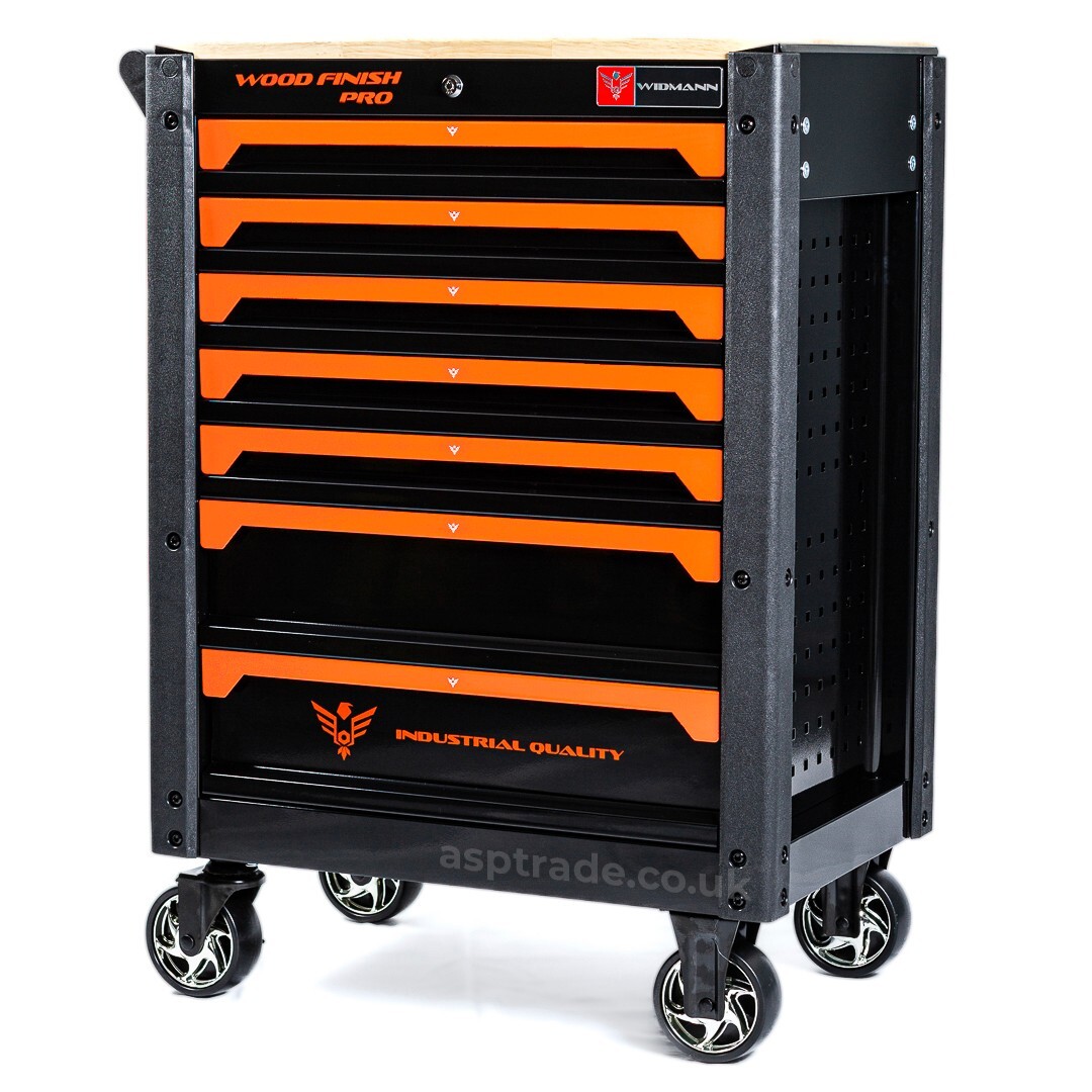 WIDMANN TOOL CHEST BOX WORKBENCH BLACK WORKSTATION WITH TOOLS | eBay