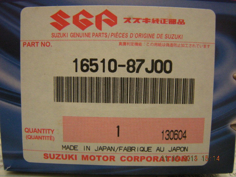Suzuki Outboard Four Stroke Oil Filter 16510-87J00 | eBay