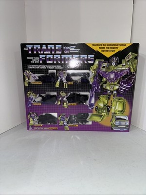 Transform G1 Black Devastator set reissue brand new Boxed | eBay