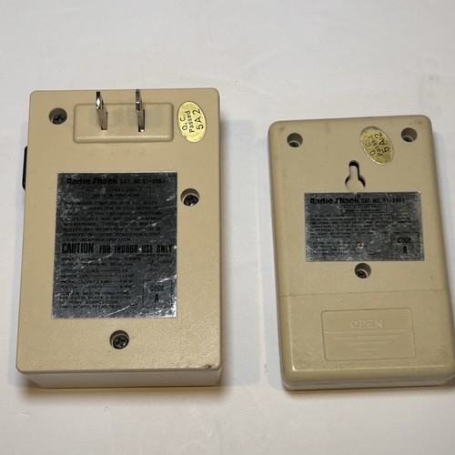 Vintage Radio Shack Wireless Remote Switch Model 61-2667 Receiver ...