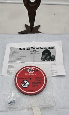 700-000200 ELECTRO-SENSOR Magnetic Pulser 4"-Disc 16-Magnets 250-Nylons ...