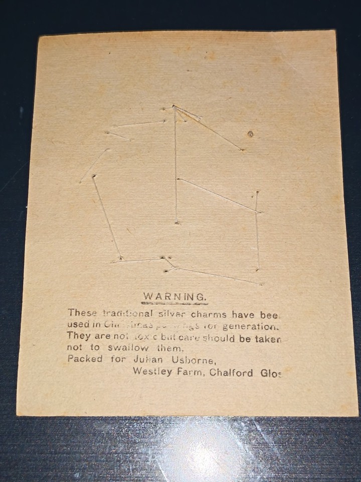 Vintage 925 Sterling Silver Christmas Pudding Charms Set of 9 In ...