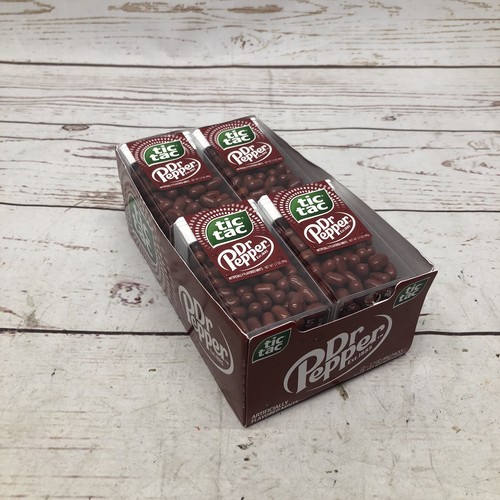 Dr. Pepper Tic-Tacs LIMITED EDITION, 12 Packs Rare 1.7oz 100 count each ...