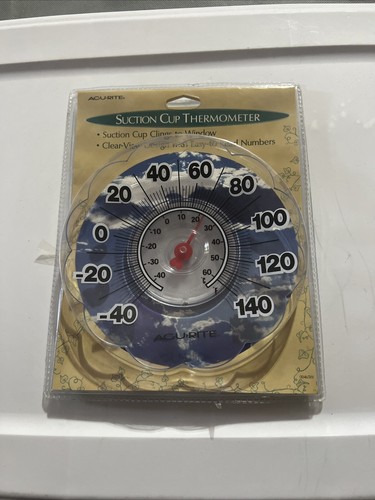 Acurite Indoor or Outdoor Suction Cup Window Thermometer Tree Frog NIP ...