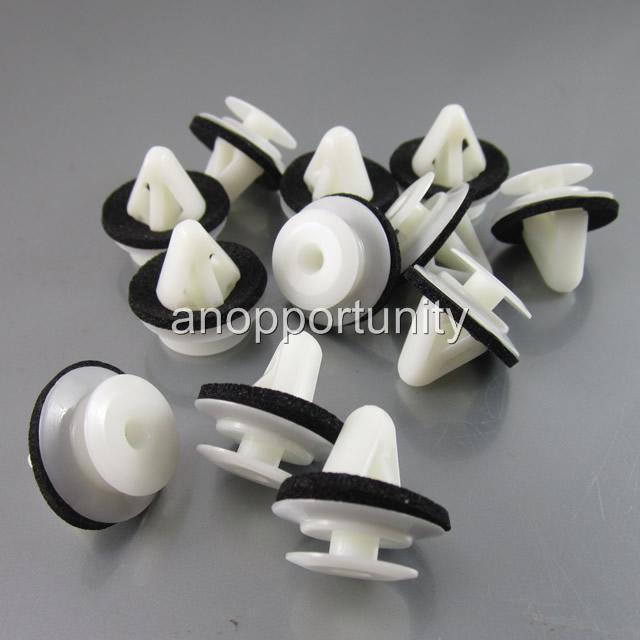 Set Of 100 Door Trim Panel Clips Retainer & Sealer For Mazda 2 3 5 6 ...