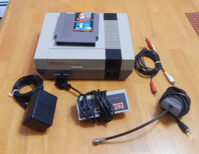 NINTENDO NES Console System Bundle cleaned and tested Super Mario ...