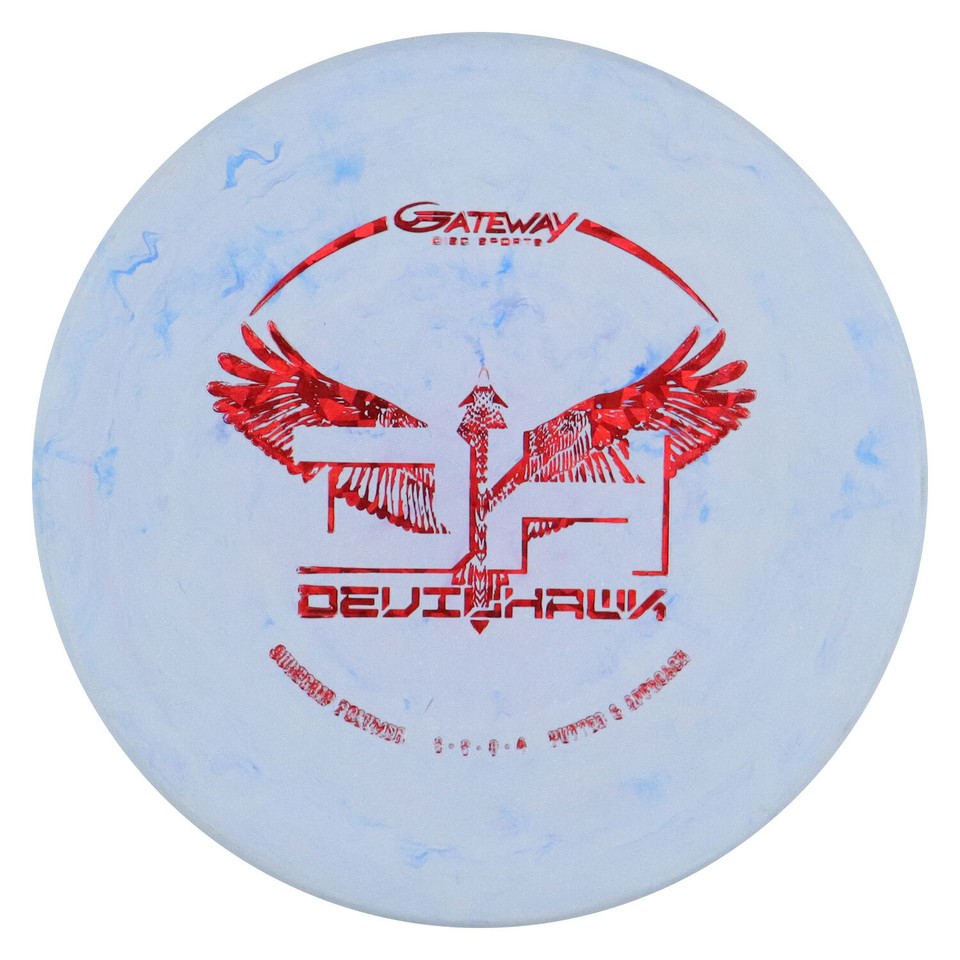 Gateway Disc Golf Factory Second Suregrip Devilhawk Putting Disc 3/3/0 ...