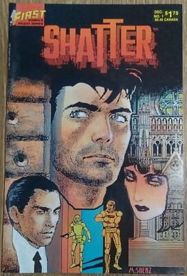 Shatter No.1 First Comics Deluxe Series by M. Saenz | eBay