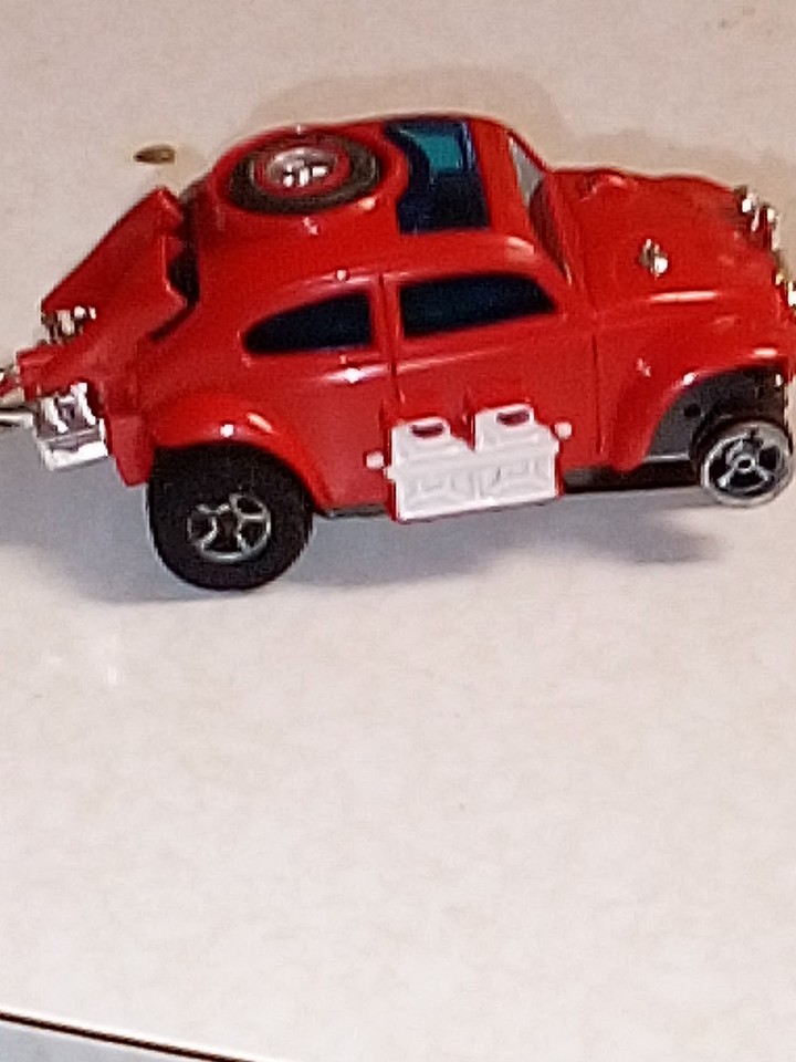 Aurora AFX H.O. Non-MagnaTraction 1973 VW Volkswagen Beetle Baja Bug ...