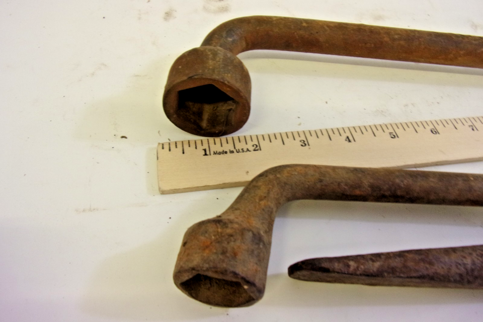 Early 1900's Mechanic Lug S Wrench set | eBay