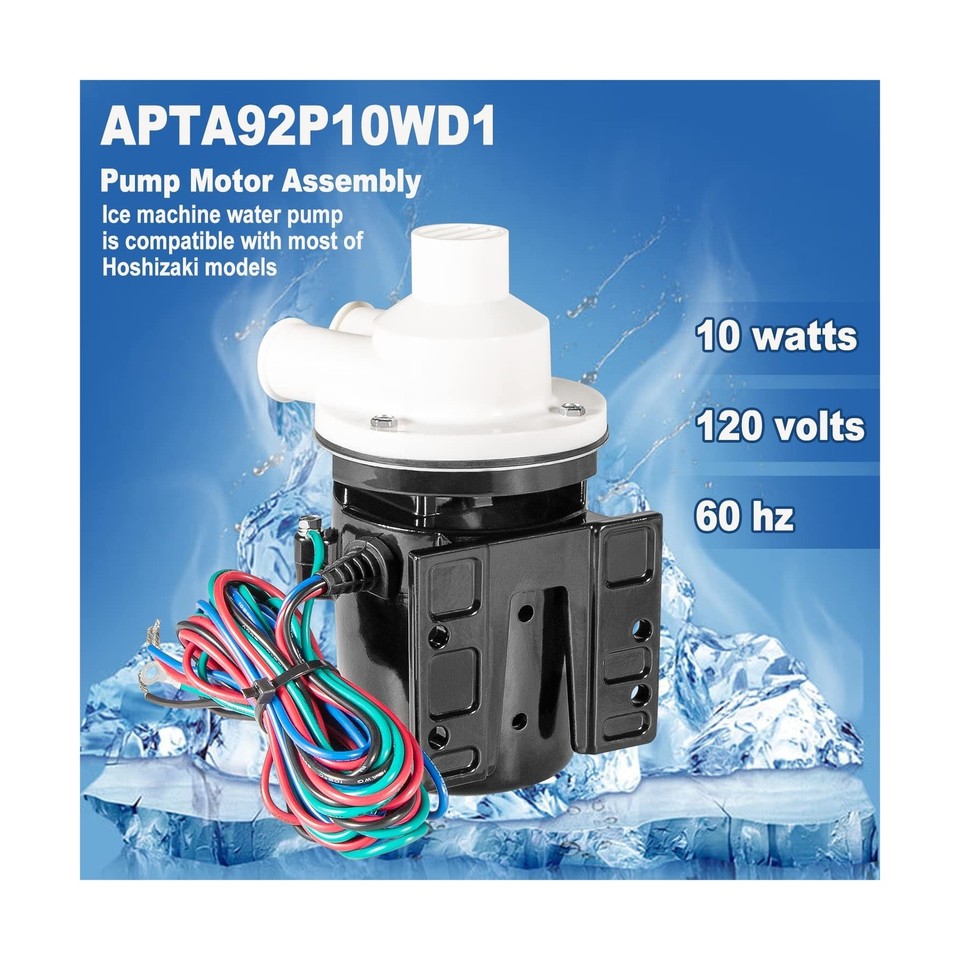APTA92P10WD1 Water Pump Motor Assembly Replacement For Hoshizaki Water ...