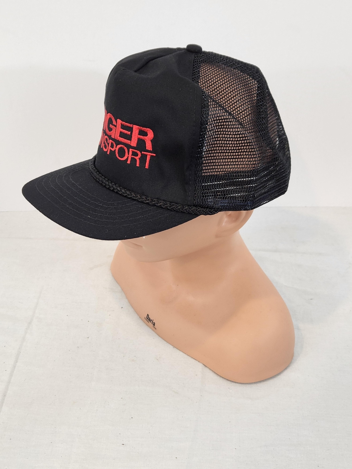 Unger Transport San Sun Trucker Hat/Cap - Black, Vint… - Gem