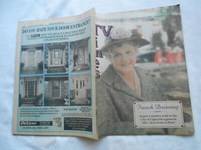 TV TIMES (READING EAGLE)-DECEMBER 27, 1992-JANUARY 2,1993 ANGELA ...