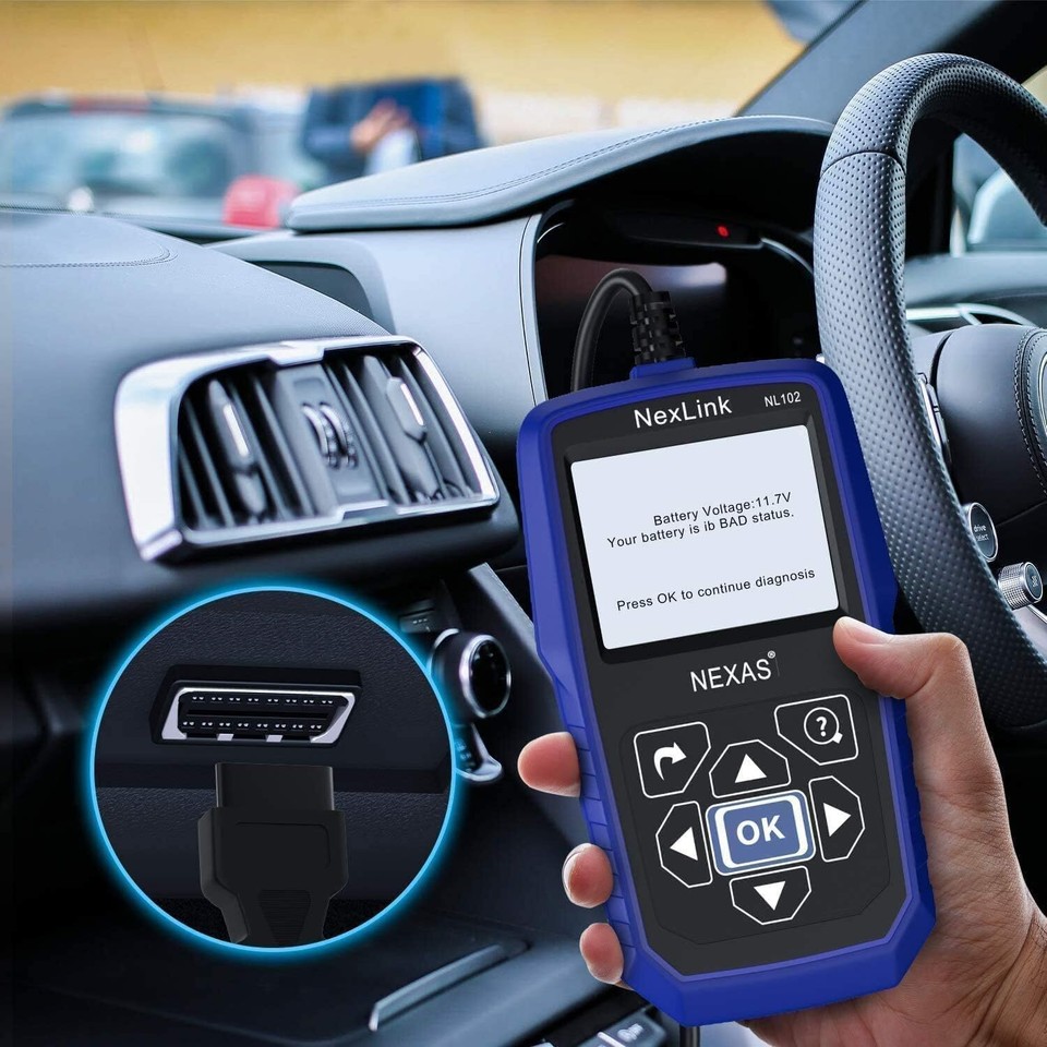 Nexas NL102 Heavy Duty Truck Scanner Diesel OBD All System Diagnostic ...