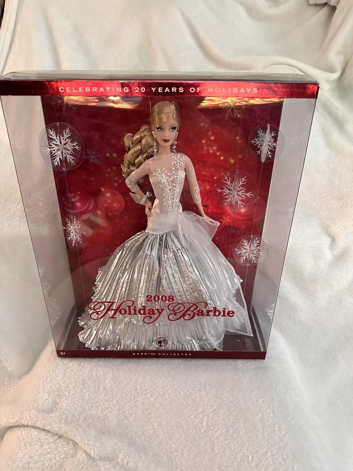 2008 HOLIDAY BARBIE DOLL 20th Anniversary Special Edition . New In Box ...