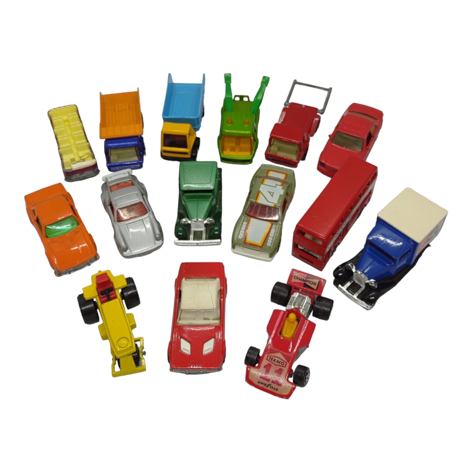 Vintage Matchbox Superfast Lot of 15 1970s Classics Hot Rods Trucks Bus ...