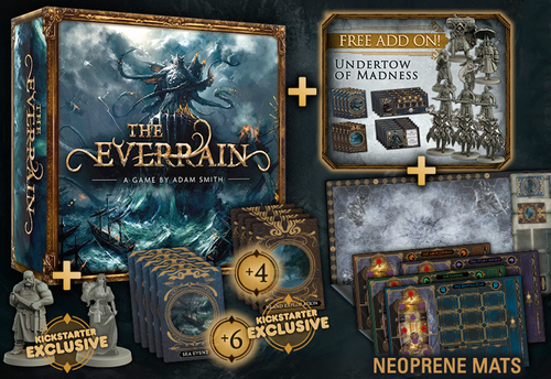 THE EVERRAIN - KICKSTARTER SEAFARER EXCLUSIVE EDITION + 3 ADD-ON EXPANSIONS NEW! | eBay