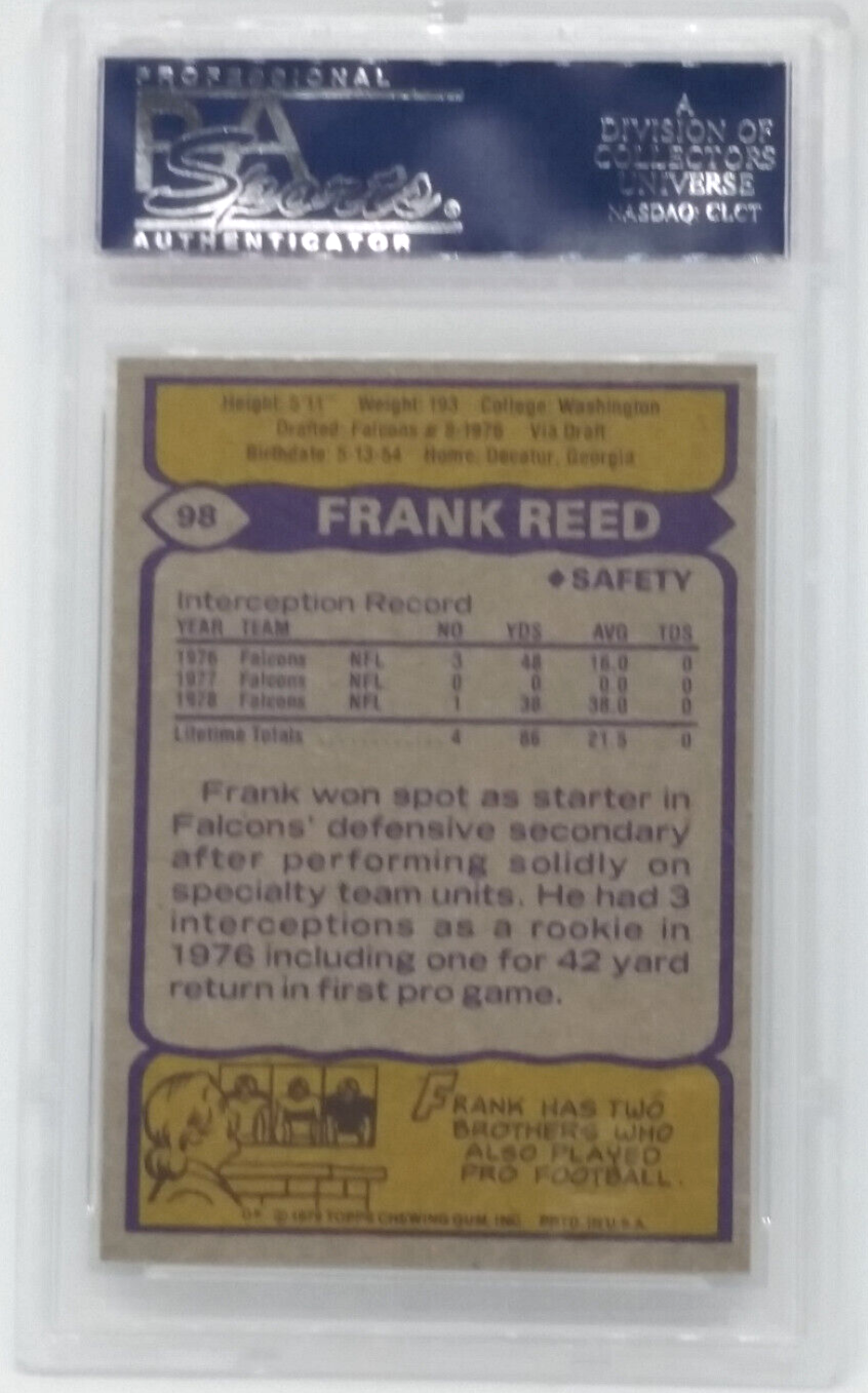 1979 Topps - #98 Frank Reed (RC) for sale online | eBay