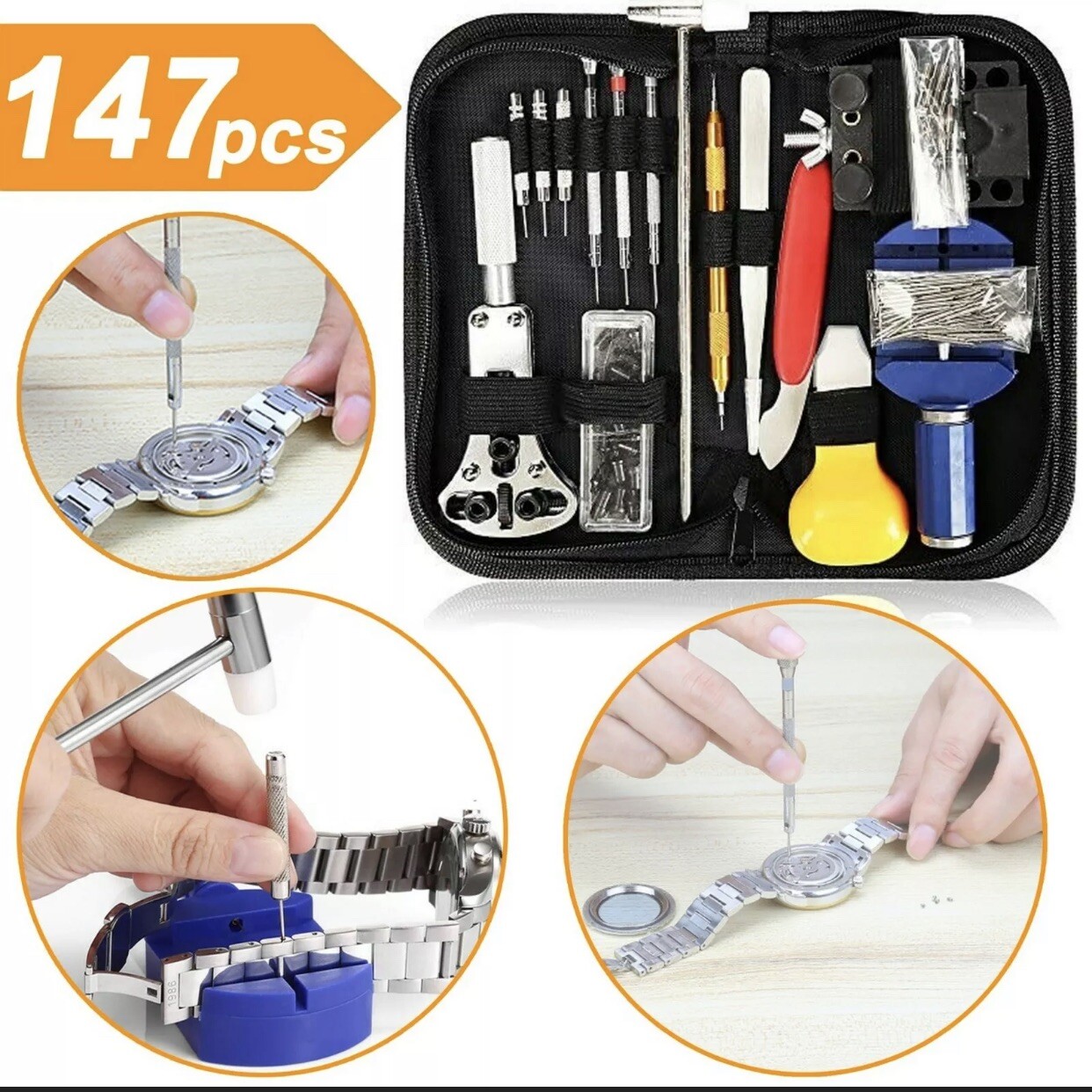 WATCH STRAP CASE SCREW BACK BAND CHANGING TOOL KIT FOR OMEGA SEAMASTER ...
