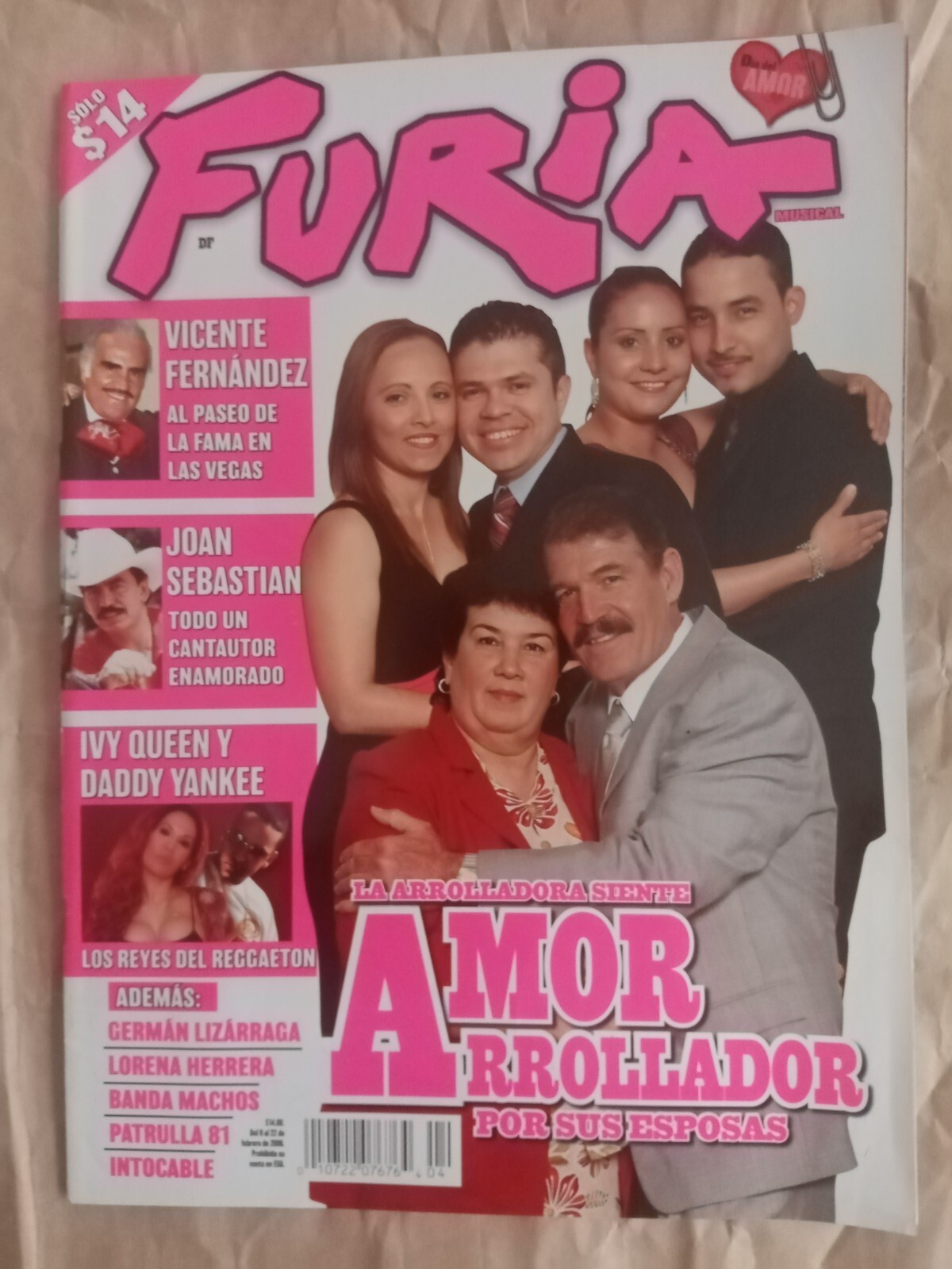 VICENTE FERNANDEZ BANDA LA ARROLLADORA FURIA MUSICAL MEXICAN MAGAZINE ...