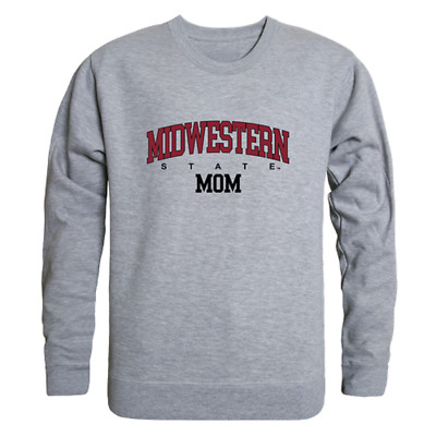 Midwestern State University Mustangs MSU Mom Crewneck Sweatshirt ...