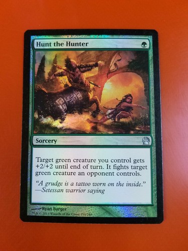 1x Hunt the Hunter | FOIL | Theros | MTG Magic Cards | eBay