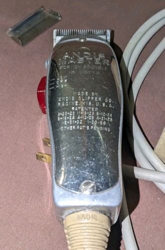 Vintage Andis Master Model M 2 Speed Electric Hair Clipper Heavy Steel ...