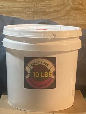 CHALK'N'SON EXTREME CATFISH CHEESE BAIT 10 LBS BULK BUCKET + 24 #4 ...