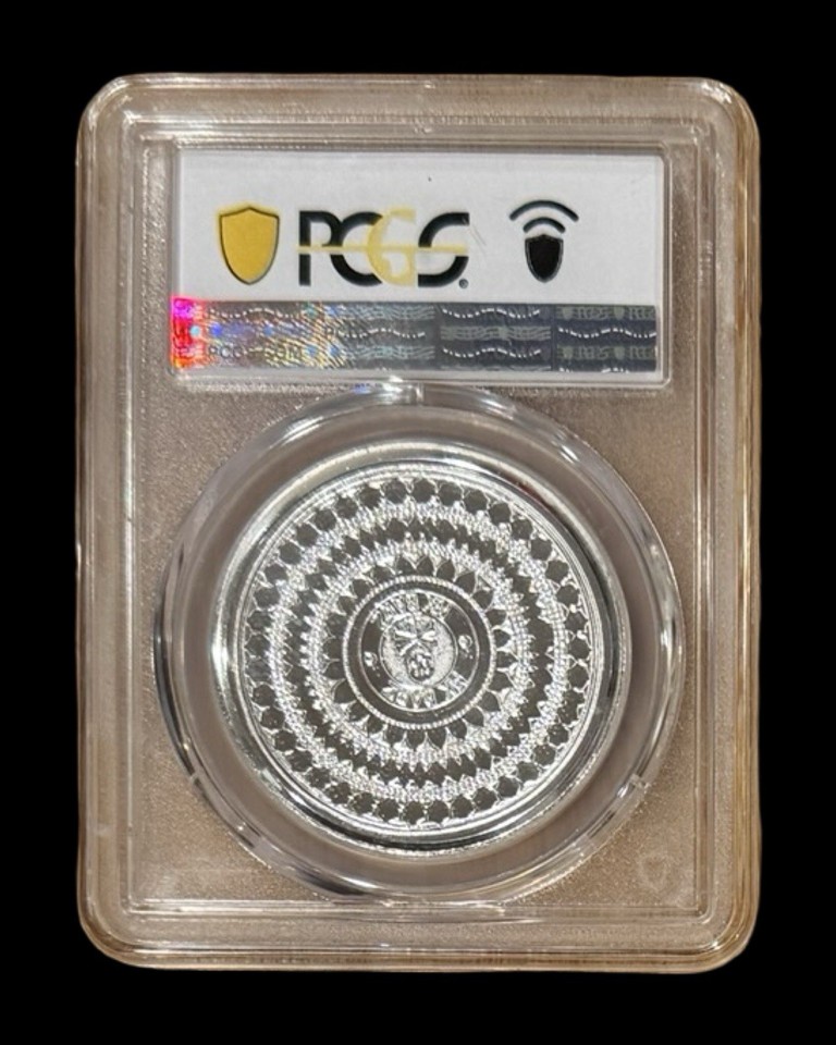 2022 MK Mint One Ounce Silver Round * PCGS MS69 * Angel Independence ...