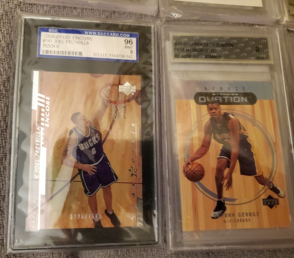 NBA BASKETBALL CARDS ~ GRADED / SLABS - ASSORTED LOT OF 15 ~ BECKETT ...