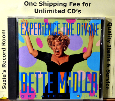 CD Bette Midler Experience the Divine Greatest Hits EX+++ NICE COPY ...