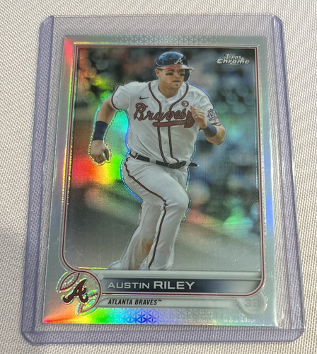 2022 Topps Chrome Austin Riley Silver #116 Braves | eBay