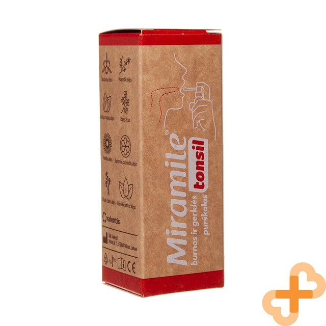 Miramile Natural Throat & Tonsil Spray 30 Ml UK Stock for sale online ...