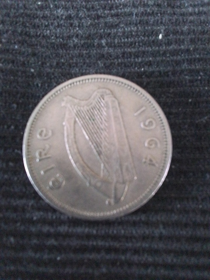 An IRISH 1964 ONE SHILLING 1s coin, 60 Years Old! | eBay