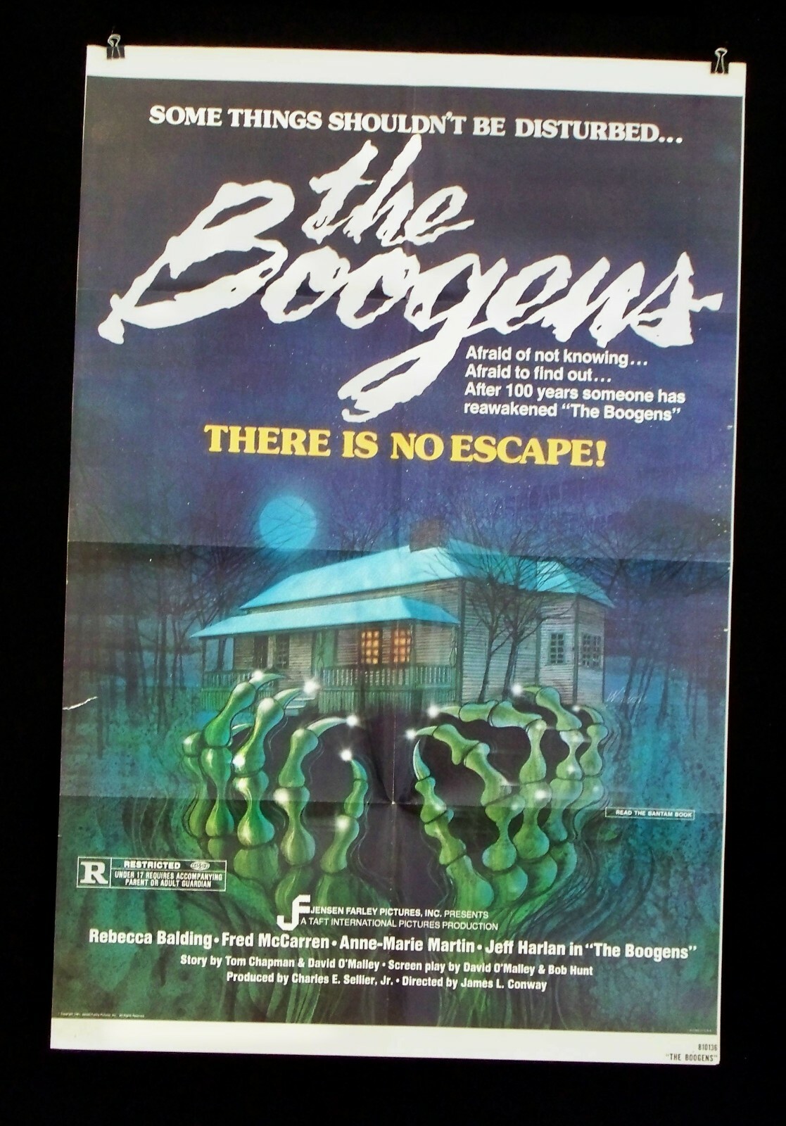 THE BOOGENS / Original 1981 One Sheet Movie Poster | eBay