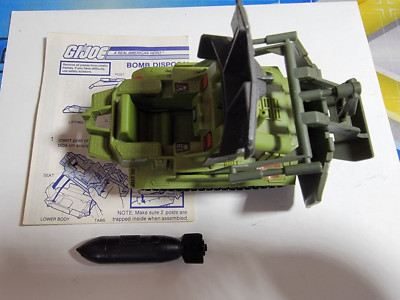 GI Joe Bomb Disposal 1985 & Bomb & Blueprints | eBay