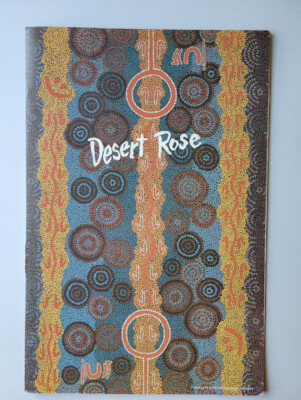 Desert Rose Ayers Rock Resort The Red Centre Australia Menu Vintage ...