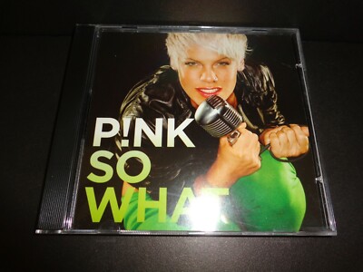 SO WHAT by PINK-Rare Collectible Promotional CD Single with Clean ...