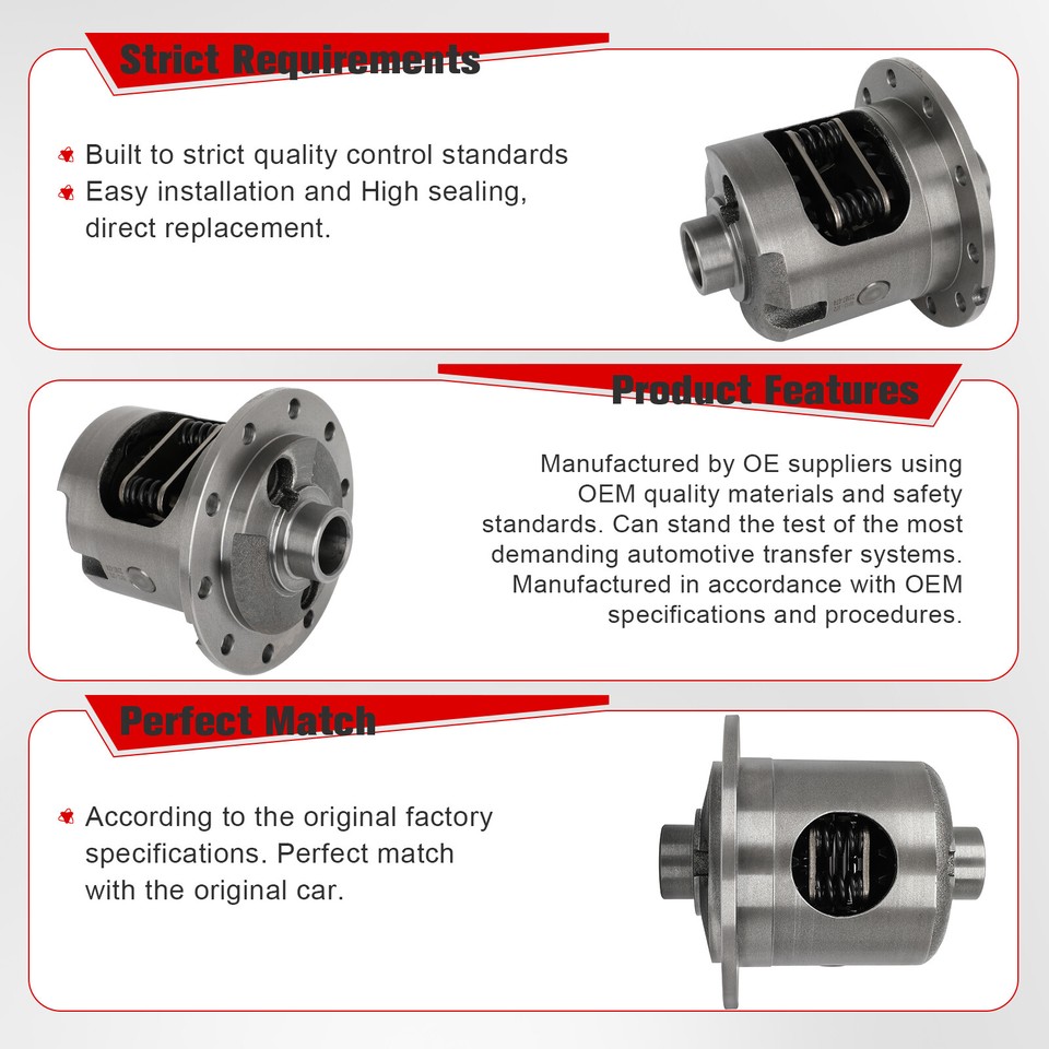 For Ford 8.8" Posi Unit 31 Spline Heavy-Duty Eaton-Style Limited-Slip ...