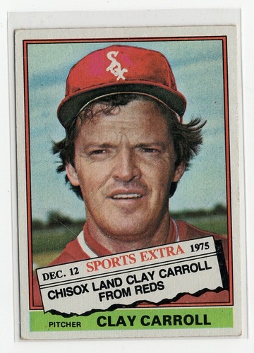 1976 Topps Traded #211T Clay Carroll | eBay Australia
