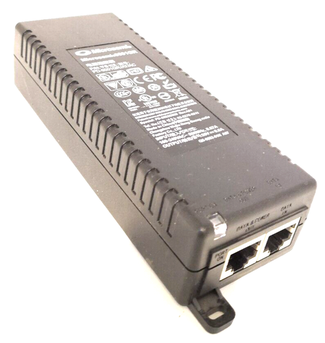 Microsemi PD-9001GR/AT/AC Rev.A01 Gigabtit PoE-Injector , 55V 0,6A , QS ...