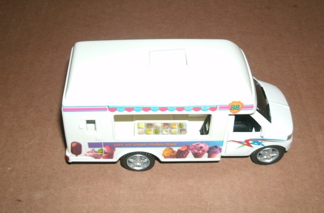 Kinsmart Kinsfun Ice Cream Truck 5" 1 43 Scale Ks5253d Slot Car & Homie ...