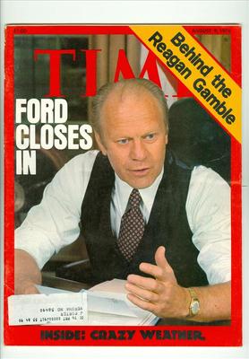 1976 Time Magazine: Gerald Ford Closes in - Behind the Reagan Gamble | eBay