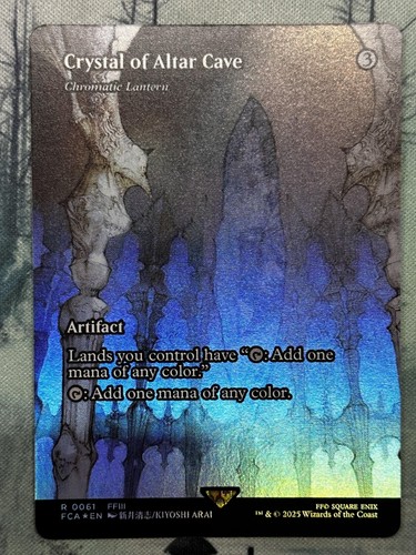 FINAL FANTASY: Through the Ages #61 Crystal of Altar Cave (FOIL) | eBay