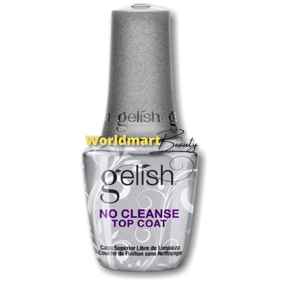 Gelish Gel Nail Polish 0.5fl.oz Foundation Base, Top Coat, pH Bond, Oil ...