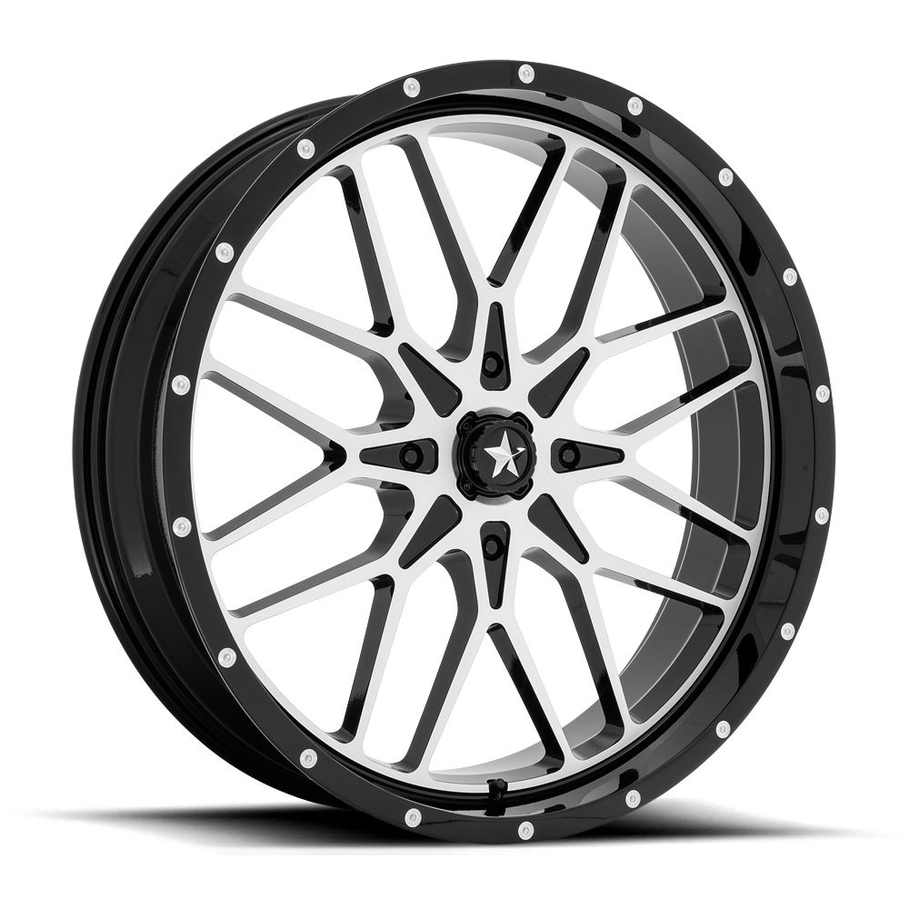 MSA M45 Portal Wheel | Gloss Black Machined | CanAm 4x137 | MSA Wheels ...