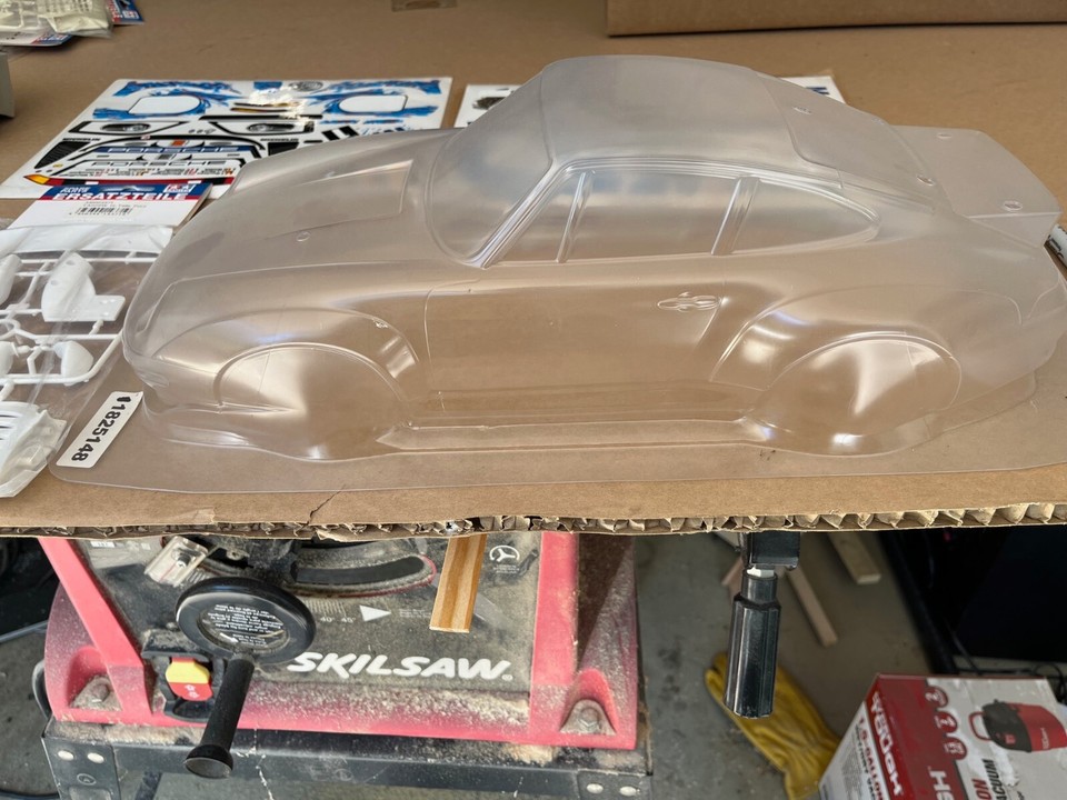 Tamiya 1/10 Porsche Body 911 SWB 58712 with wing and decals GT1 MCI ...